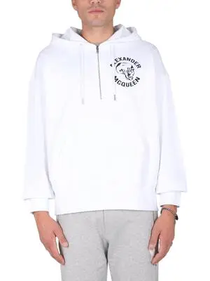 Alexander McQueen Skull Sweatshirt - White