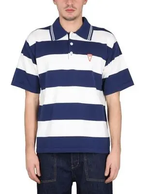 Kenzo Polo Shirt 'nautical Stripes - Blue
