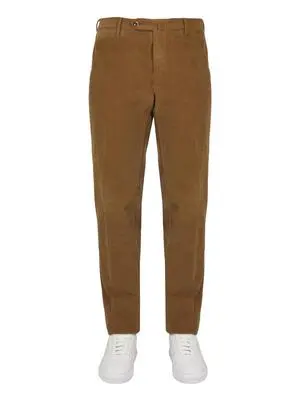 PT TORINO Slim-fit Trousers - Brown