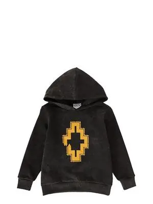 MARCELO BURLON COUNTY OF MILAN Hooded Pullover - Black