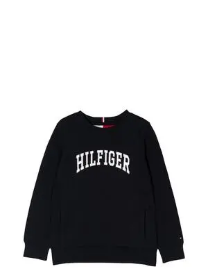 Tommy Hilfiger Varsity Crewneck Sweatshirt - Blue