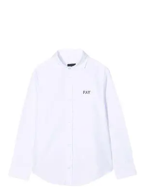 FAY Fabric Top - White