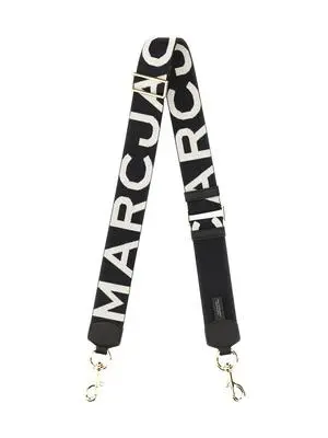 Marc Jacobs The Logo Shoulder Strap - Black