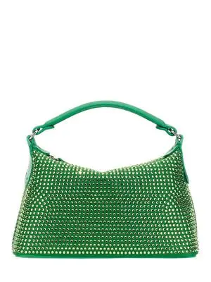 LEONIE HANNE X LIU JO Hobo Rhinestones Bag - Green