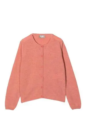 IL GUFO Buttoned Cardigan - Pink