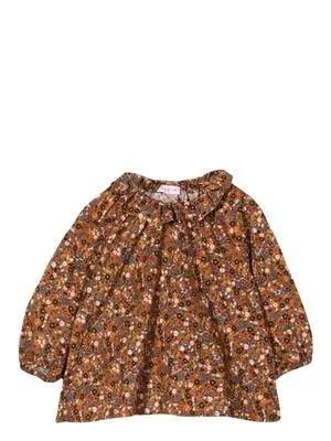 IL GUFO Floral Cotton Shirt - Multicolour