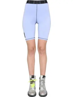 Alexander McQueen Cyclist Shorts - Lilac
