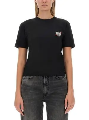 MSGM Logo T-shirt - Black