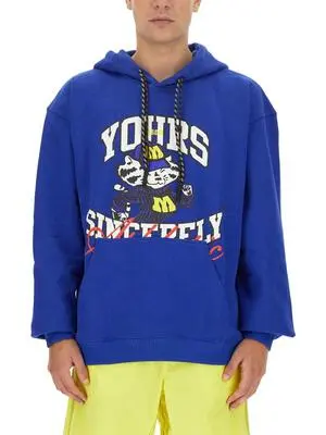 MSGM Logo Sweatshirt - Blue
