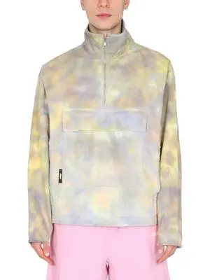 MSGM Printed Anorak Jacket - Purple