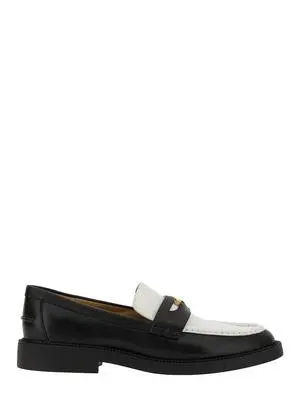 Michael Kors Leather Loafer - Black