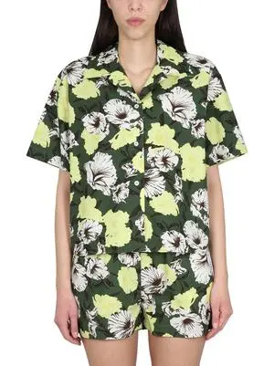 MSGM Floral Print Shirt - Multicolour
