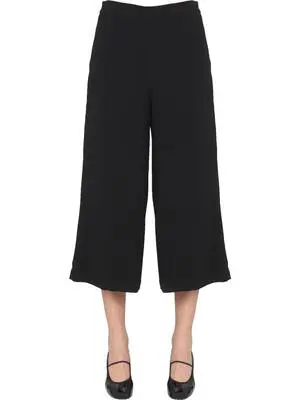 STEFANO MORTARI Cropped Pants - Black