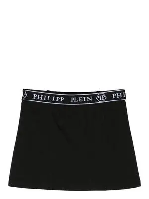 Philipp Plein Mini Skirt - Black