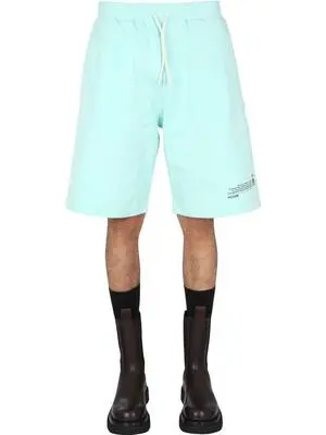 MSGM Bermuda Shorts - Green