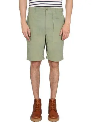 Engineered Garments Bermuda Fatigue Shorts - Green