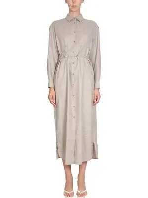 Aspesi Shirt Dress - Beige