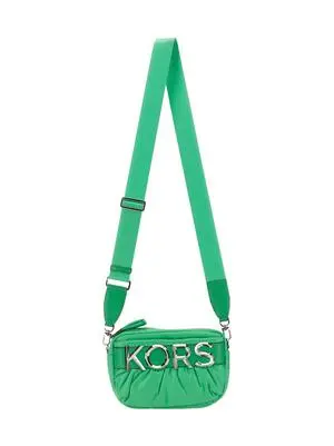 Michael Kors Camera Bag With Logo - Green