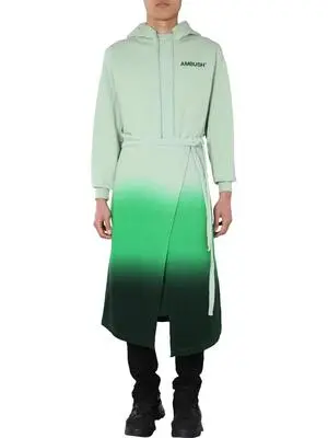 AMBUSH Hooded Dress - Green