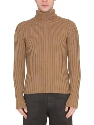 TEN C Turtleneck Sweater - Beige