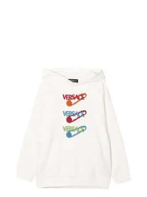 Versace Hooded Sweatshirt - White