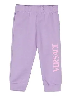 Versace Logo Sweatpants - Lilac