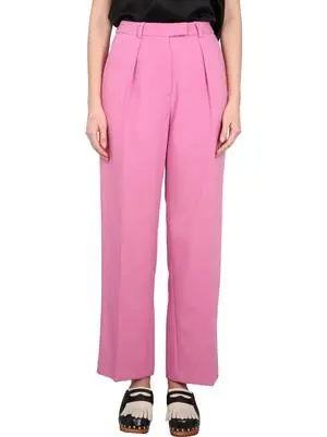 ALYSI Straight Leg Trousers - Pink