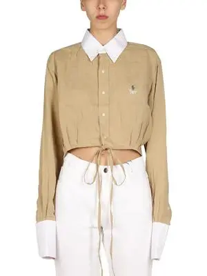 1/OFF Remade Ralph Lauren Shirt - Beige