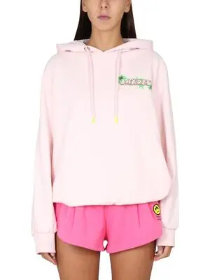 BARROW Sweatshirt With Logo Print - Pink