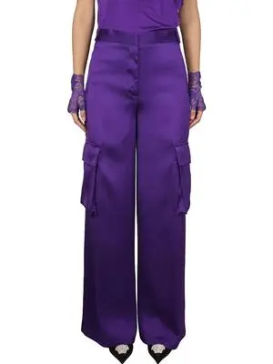 Versace Duchesse Pants - Purple