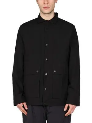 MONOBI Cotton And Nylon Jacket - Black