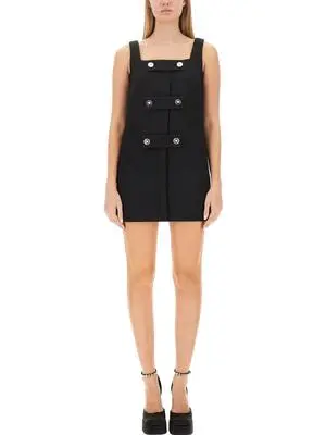 Versace Sleeveless Mini Dress - Black