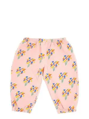 BOBO CHOSES Fireworks Printed Jogging Pants - Pink