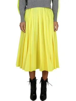 Philosophy Di Lorenzo Serafini Taffeta Skirt - Yellow