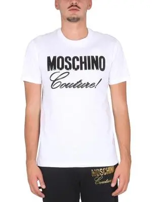 Moschino Crewneck T Shirt - White