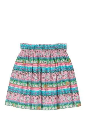 Moschino Printed Cotton Skirt - Multicolour