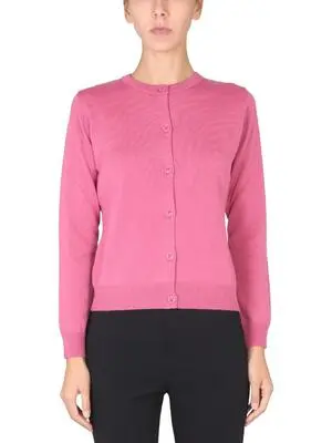 Moschino Wool Jersey Top - Pink