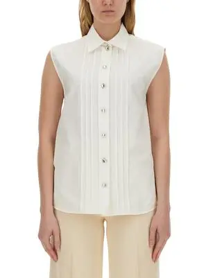 Moschino Poplin Shirt - White