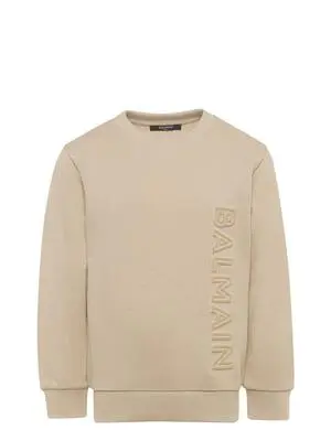 Balmain Crewneck Sweatshirt - Beige
