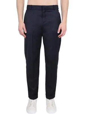 Balmain Straight Leg Pants - Blue