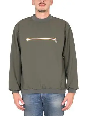 K-WAY Sweatshirt With Front Pocket - Green