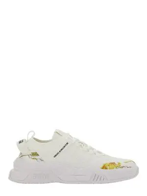 Versace Sneaker With Logo - White