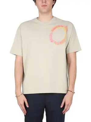 Paul Smith Crewneck T Shirt - Beige