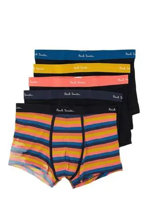 Paul Smith Pack Of Five Boxer Shorts - Black