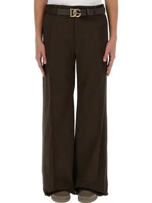 Dolce & Gabbana Tailored Trousers - Brown