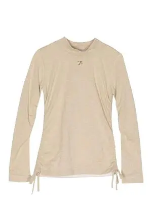 Dolce & Gabbana Long Sleeve Top - Gold
