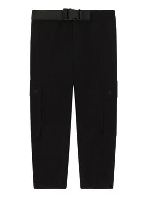 Dolce & Gabbana Cargo Pants With Belt - Black