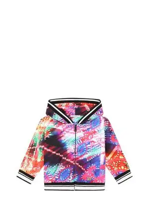 Dolce & Gabbana Cotton Zipper Hoodie - Multicolour