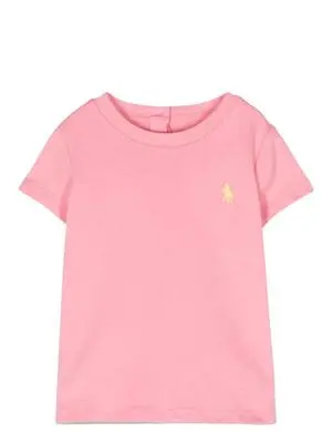 Polo Ralph Lauren Short Sleeve Knit Top - Pink