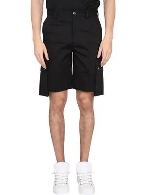 Dolce & Gabbana Bermuda Cargo Shorts - Black